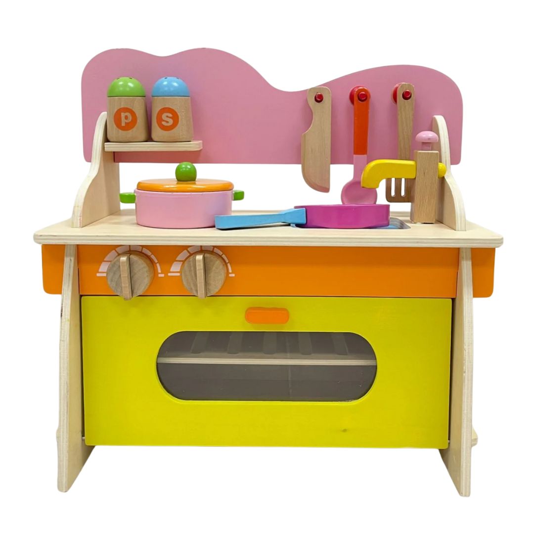 Onotic Wooden Kitchen Set $170 (90% New) – Happy Baton HK