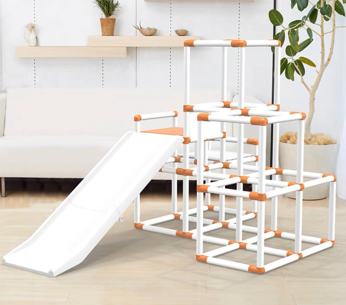 Nonaka World Japanese Foldable Climbing Slide (White & Orange) – Happy ...