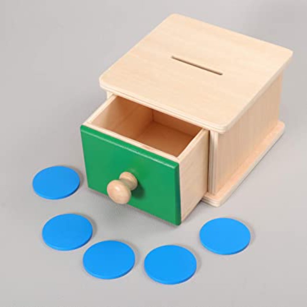 Montessori Coin Box $80 (70%NEW) – Happy Baton HK