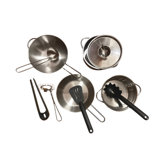 Hape Cook n Serve Kitchen & 10pcs Cooking Set – Happy Baton HK