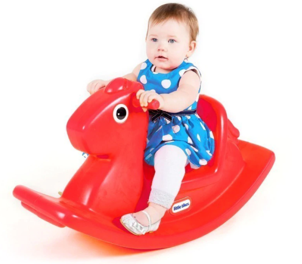 Rocking Horse (Red/ Blue) – Happy Baton HK